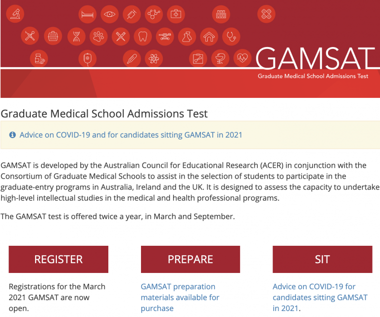 GAMSAT UK: Registration, Dates & Booking - Medic Mind