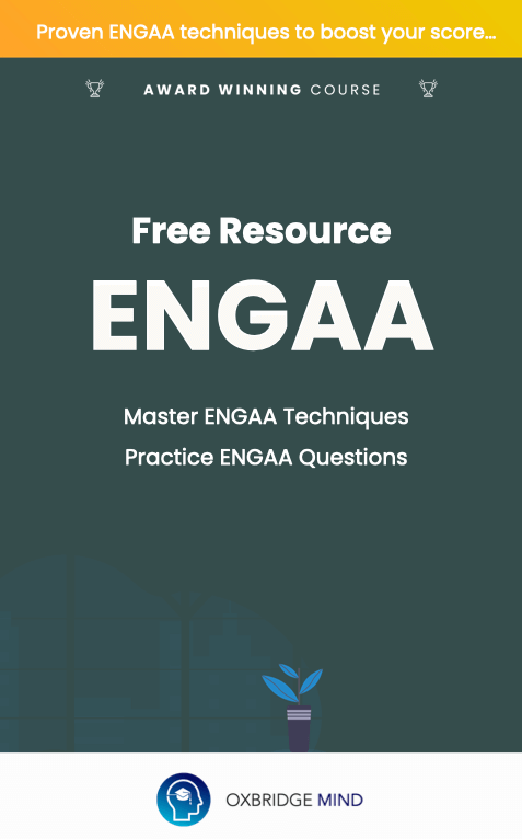 ENGAA Past Papers and Questions - Medic Mind