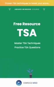 TSA Past Papers and Question Bank - Medic Mind